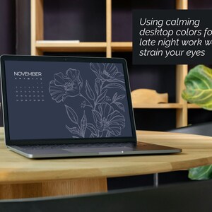 Desktop Monthly Calendar, PC Desktop Organizer, Computer Wallpaper ...