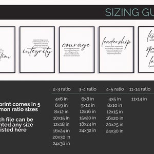 Leadership Quotes Office Decor Printable Leadership Wall Art Set of 5 ...