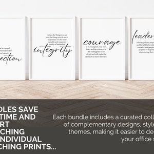 Leadership Quotes Office Decor Printable Leadership Wall Art Set of 5 ...