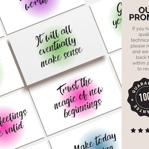 Positivity Cards for Employees Notes of Encouragement Cards Positive ...