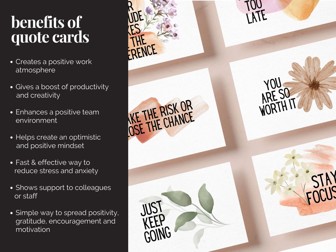 Kindness Cards for Classrooms Positive Affirmations Cards Inspirational ...