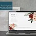 Desktop Wallpaper Floral, Desktop Background Wallpaper, 2024 Monthly ...