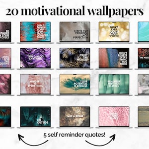 Desktop Wallpaper Pack Abstract Digital Wallpaper Bundle Computer ...