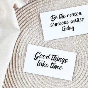 Positive Affirmation Cards to Give Away Encouraging Notes of ...