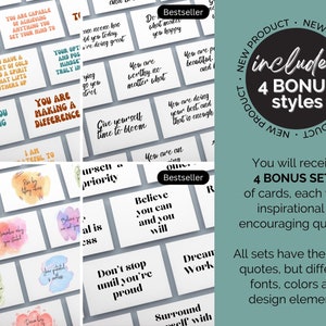 Gratitude Cards for Work Encouraging Notes of Encouragement Cards for ...