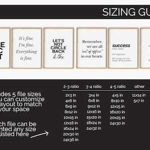 Office Wall Art Funny Office Print Bundle Sarcastic Workplace Poster ...