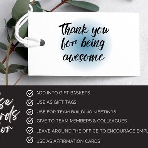 Positivity Cards for Employees Notes of Encouragement Cards Positive ...