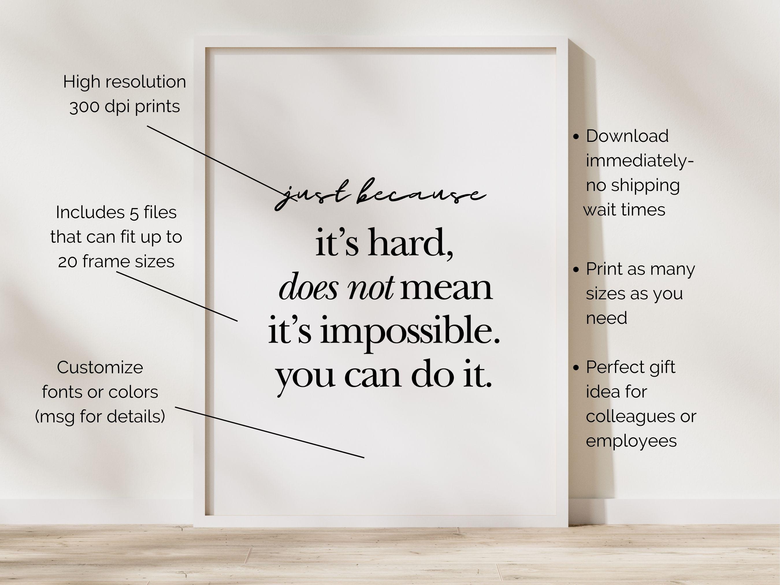 Daily Affirmation Wall Art Set of 3 Therapy Office Decor Mental Health ...
