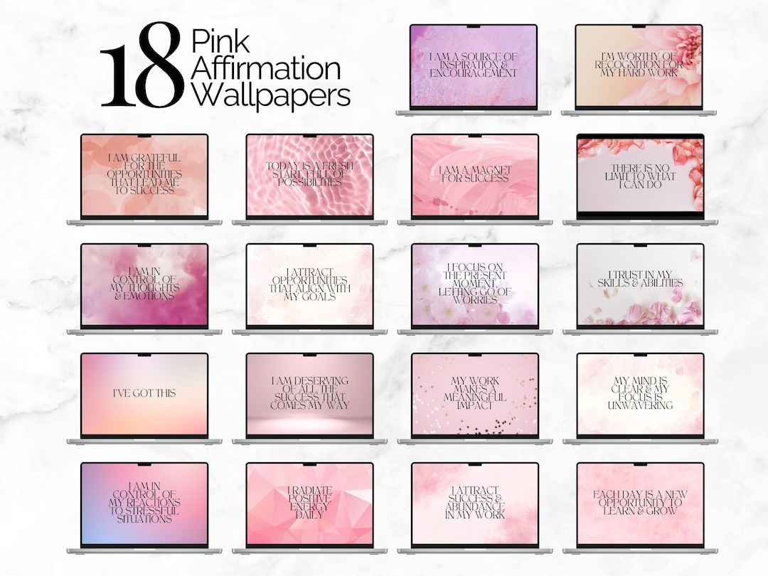 Pink Desktop Wallpaper Quotes Computer Background Cute Pink Desktop ...