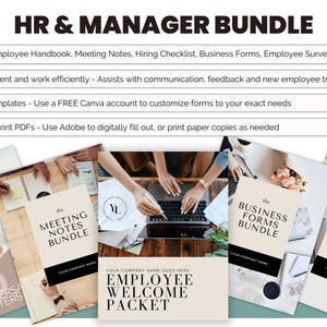 Employee Appreciation Printables Bundle Staff Award Certificate ...