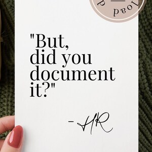 Human Resources Office Quotes HR Office Decor Human Resources Print HR ...