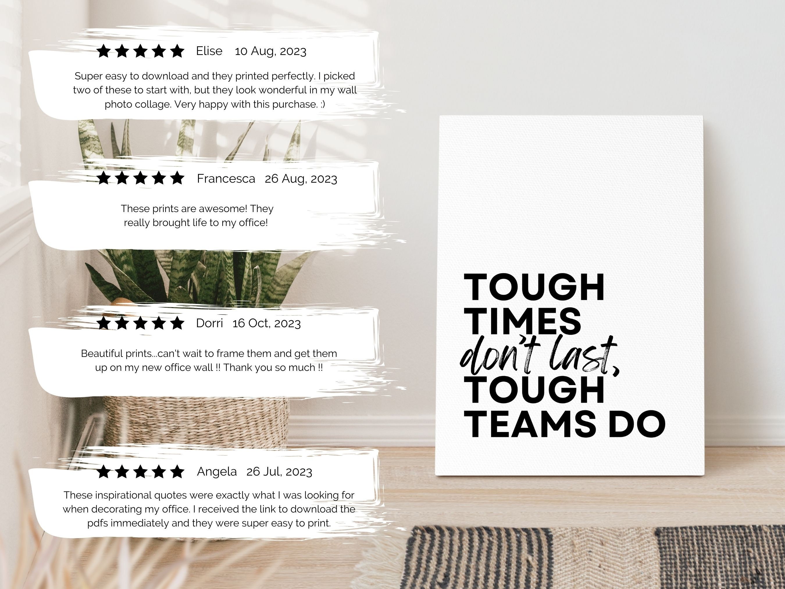 Motivational Teamwork Posters Professional Office Wall Decor ...