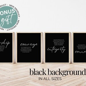 Leadership Quotes Office Decor Printable Leadership Wall Art Set of 5 ...