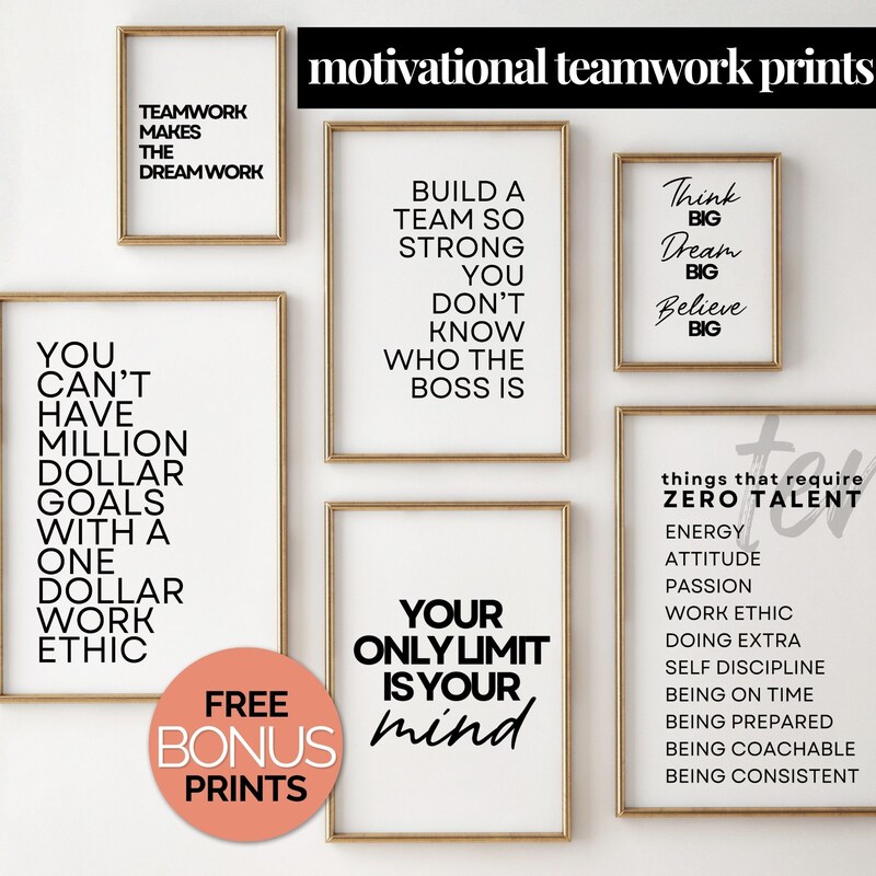 Team Quotes - Etsy