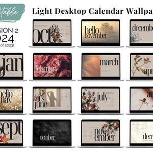 Desktop Wallpaper, Digital Desktop Organizer, Desktop Background ...
