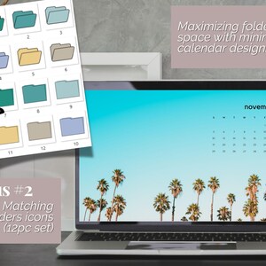 2025 Monthly Desktop Wallpaper Ocean Desktop Background Beachy Computer ...