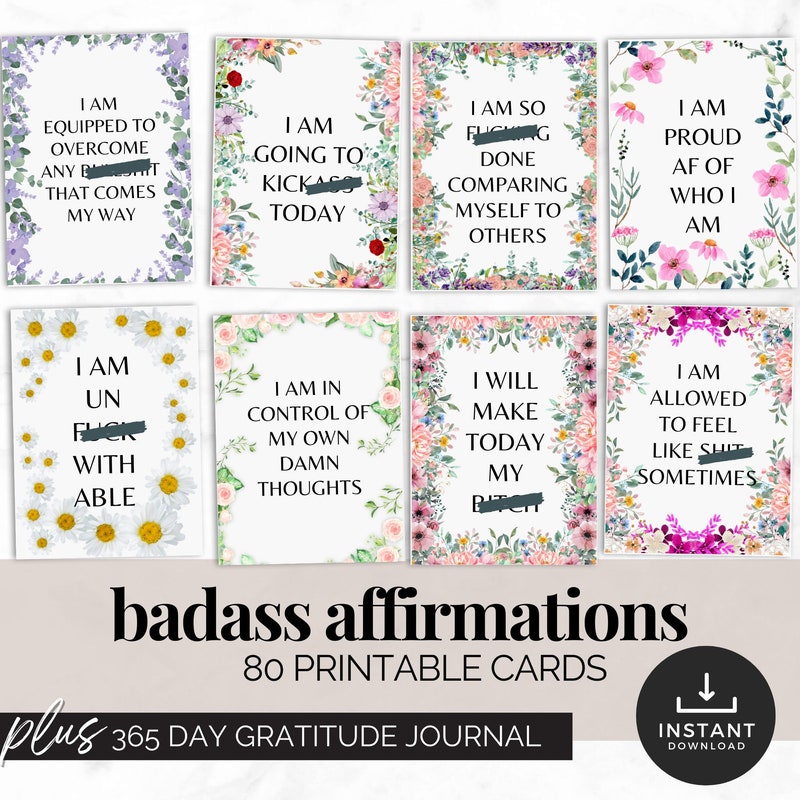 Affirmation Unhinged - Etsy