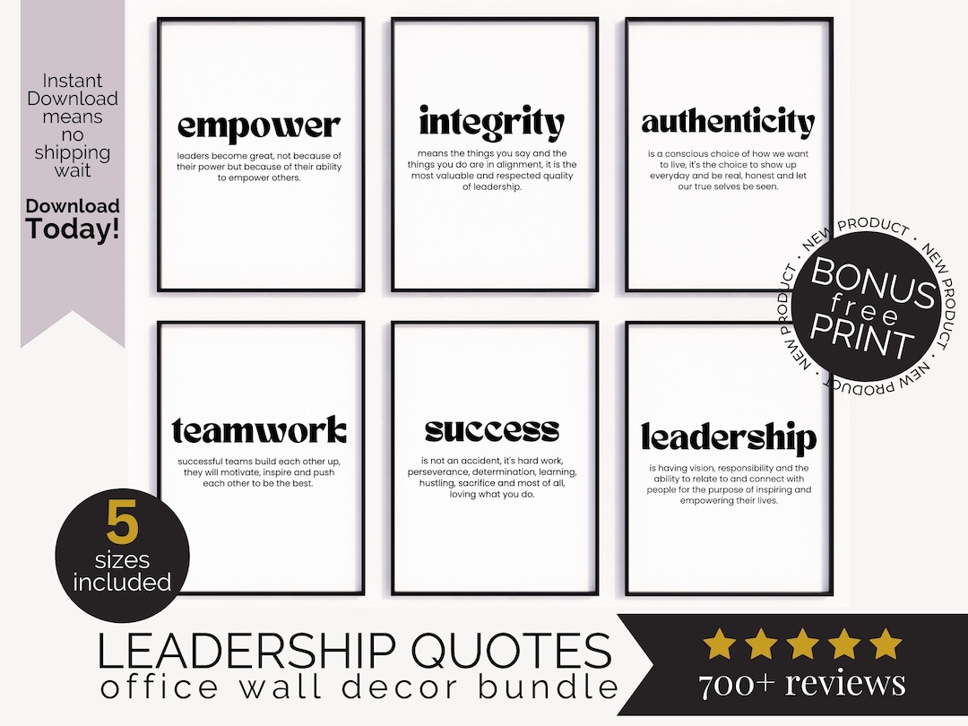 Printable Motivational Quotes for Office Inspirational - Etsy