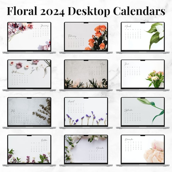 Floral Wallpaper - Etsy