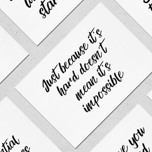 Positive Affirmation Cards to Give Away Encouraging Notes of - Etsy