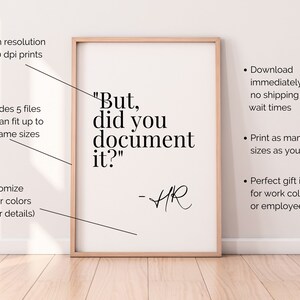 Human Resources Office Quotes HR Office Decor Human Resources Print HR ...