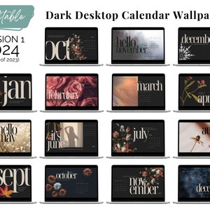 Desktop Wallpaper, Digital Desktop Organizer, Desktop Background ...