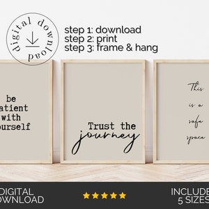 Therapist Office Decor Bundle Counseling Office Wall Art Printable ...