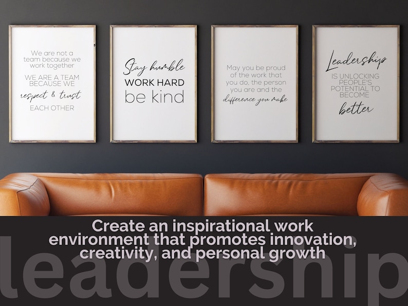 Workplace Positivity Quote Bundle, Printable Inspirational Quotes for ...