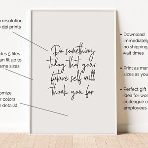 Green Office Decor, Inspirational Quote Posters, Motivational Office ...