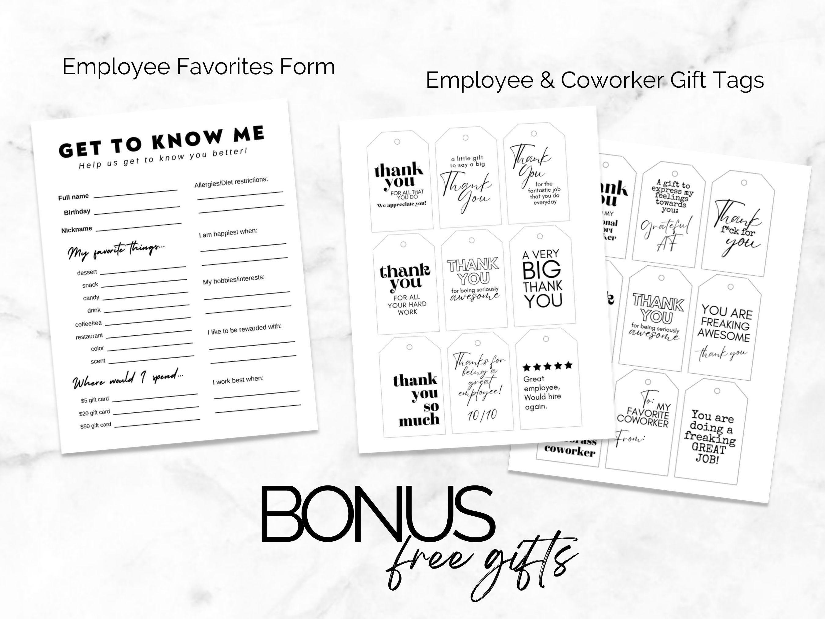 Team Shout Out Cards Staff Kudos Cards Printable Employee Appreciation ...