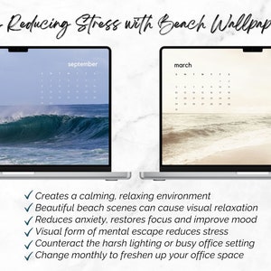 2024 Monthly Desktop Wallpaper Ocean, Beach Wallpaper Calendar ...