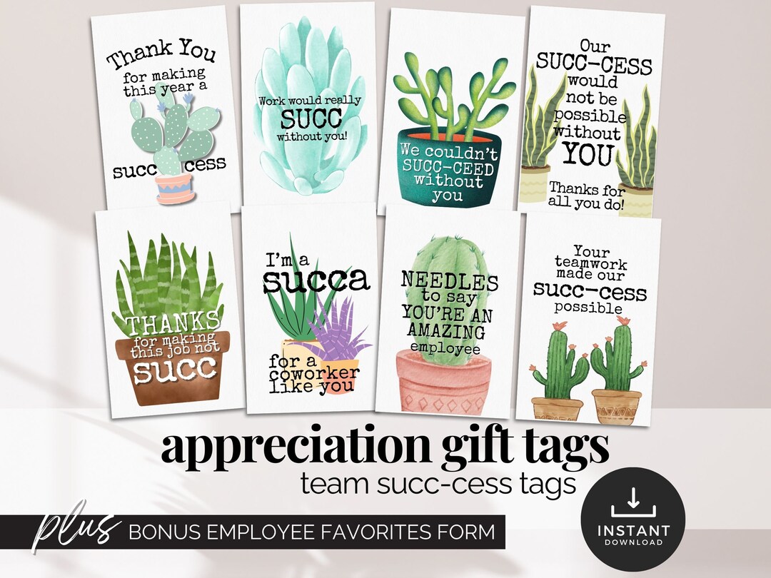 Coworker Thank You Gift Tags Teamwork Success Quotes Work Would Succ ...