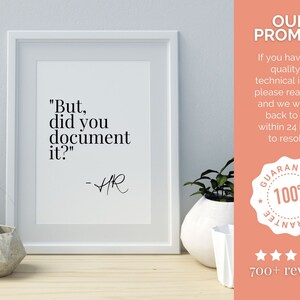 Human Resources Office Quotes HR Office Decor Human Resources Print HR ...
