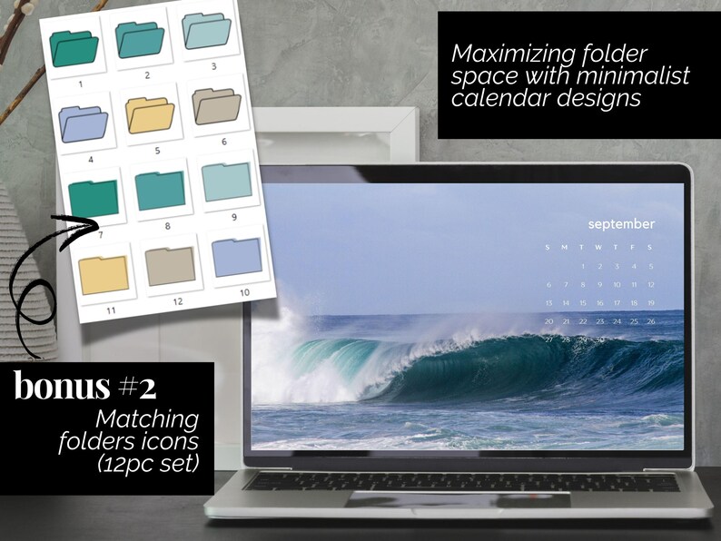 Desktop Background 2026 Calendar, Ocean Screen Background, Beach Theme ...