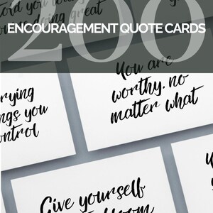 Positive Affirmation Cards to Give Away Encouraging Notes of ...