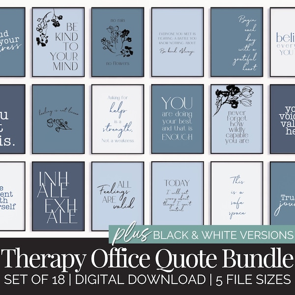 Therapy Office Art - Etsy