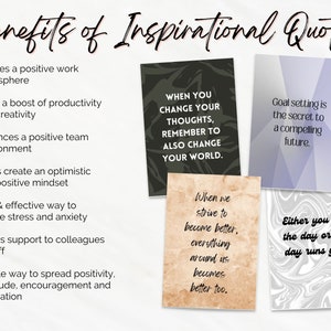 Cards With Motivational Quotes for Work, Inspirational Quotes for ...