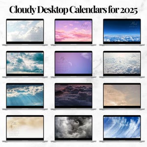 Cloud Wallpaper for Desktop Computer Background Aesthetic Desktop ...