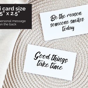 Positive Affirmation Cards to Give Away Encouraging Notes of ...