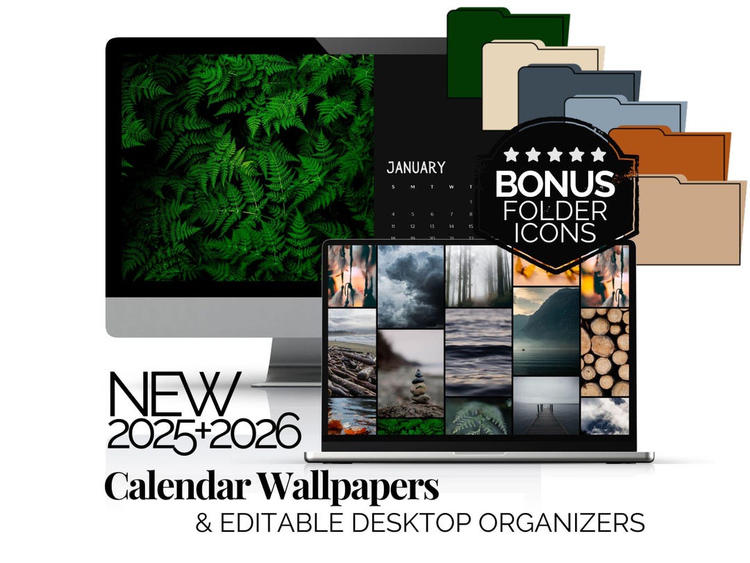 2026 Monthly Desktop Wallpaper Nature Theme PNW Landscape Wallpaper ...