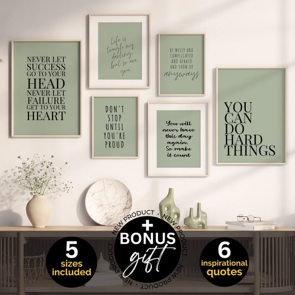 Sage Green Office Decor - Etsy