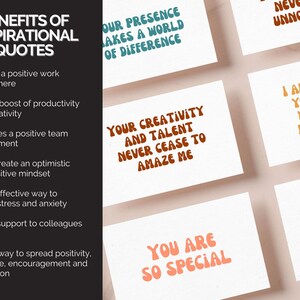 Positive Affirmation Cards to Give Away Encouraging Notes of ...