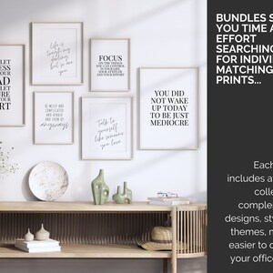 Office Decor Women Office Wall Art Quotes About Life Inspirational Wall ...