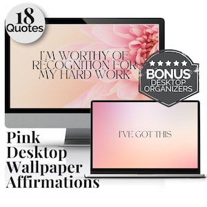 Pink Desktop Wallpaper Quotes Computer Background Cute Pink Desktop ...