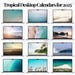 2025 Monthly Desktop Wallpaper Ocean Desktop Background Beachy Computer ...