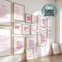 Friendly Reminder Funny Office Wall Art, Office Humor Print, Home ...