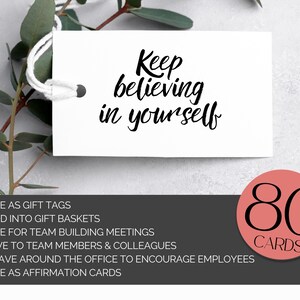 Positive Affirmation Cards to Give Away Encouraging Notes of - Etsy