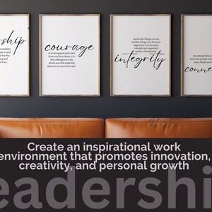 Leadership Quotes Office Decor Printable Leadership Wall Art - Etsy