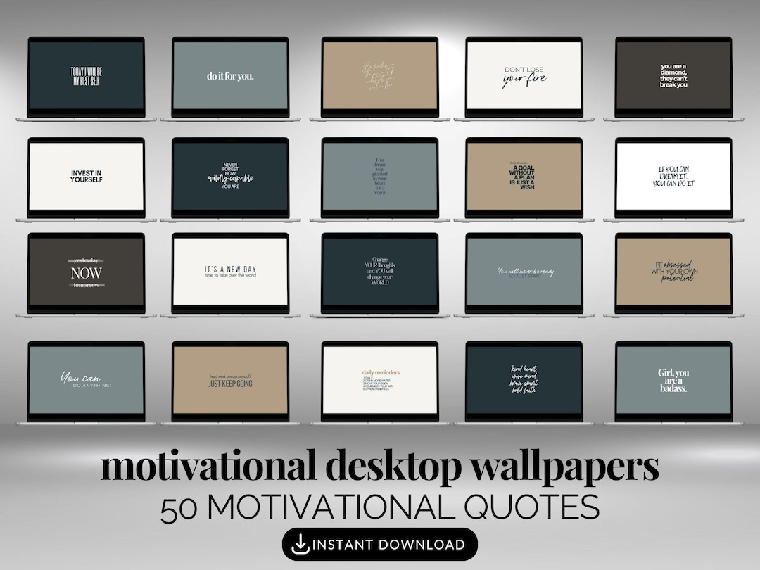 Desktop Wallpaper Pack Motivational Quote Wallpaper Desktop Organizers ...