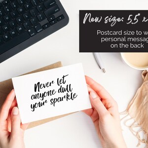 Positive Affirmation Cards to Give Away Encouraging Notes of ...
